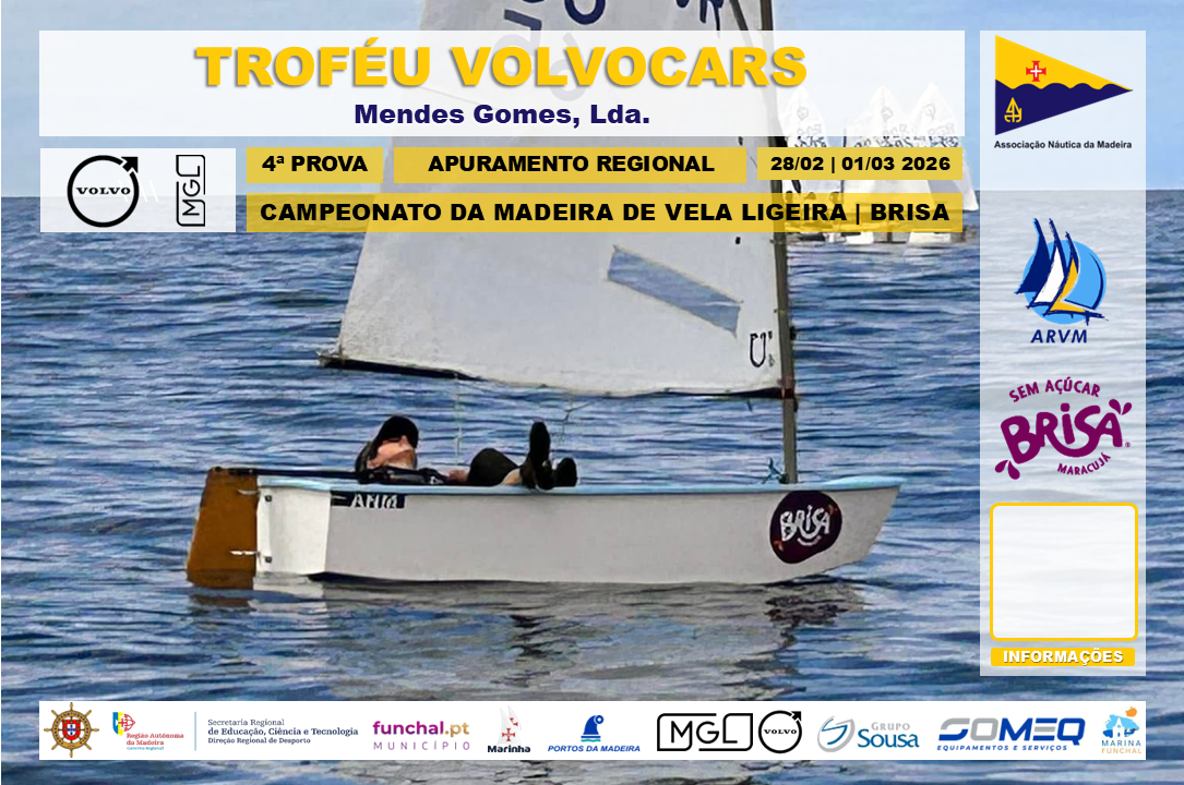 TROFÉU VOLVOCARS - Associação Regional de Vela da Madeira